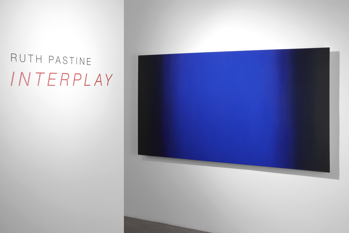 Ruth Pastine, Interplay, contemporary art, oil painter, minimalist, color