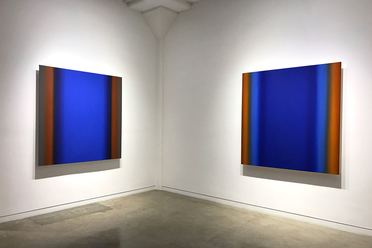 Ruth Pastine Ethereal Material, contemporary art, oil painter, minimalist