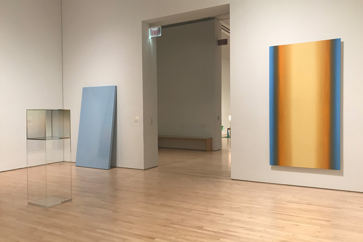 Ruth Pastine, SFMOMA, Witness 5, contemporary art, oil painter