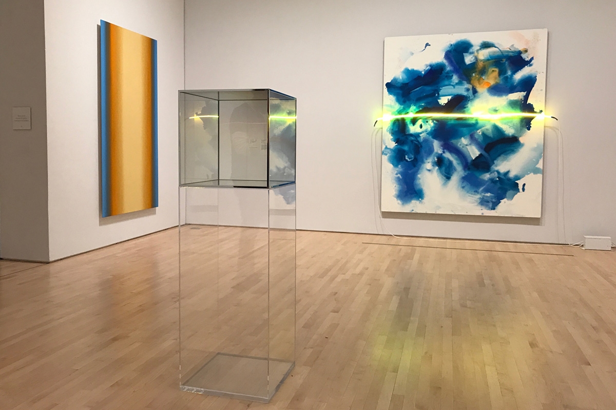 Ruth Pastine, SFMOMA, Witness 5, contemporary art, oil painter