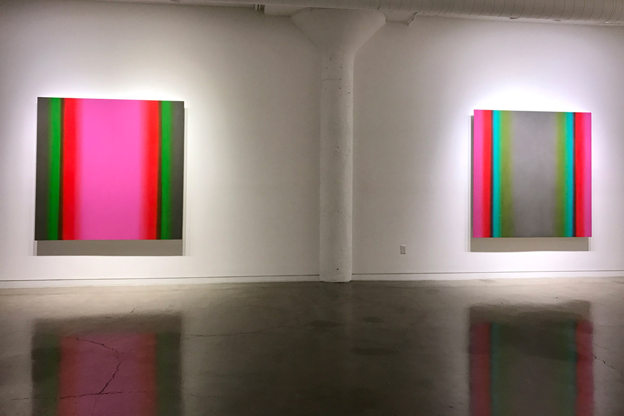 Ruth Pastine Ethereal Material, contemporary art, oil painter, minimalist