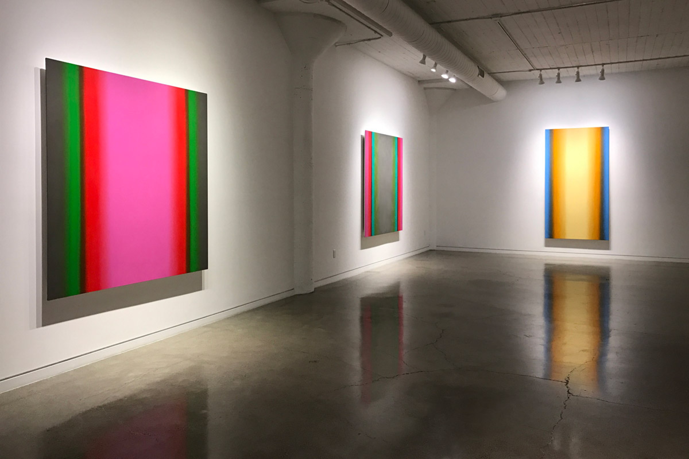Ruth Pastine Ethereal Material, contemporary art, oil painter, minimalist